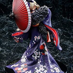 Kadokawa Fate/Stay Night: Heaven's Feel: Saber/Alter (Kimono Version) 1:7 Scale PVC Figure, Multicolor