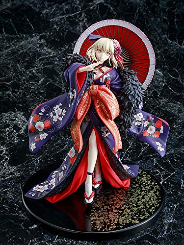 Kadokawa Fate/Stay Night: Heaven's Feel: Saber/Alter (Kimono Version) 1:7 Scale PVC Figure, Multicolor