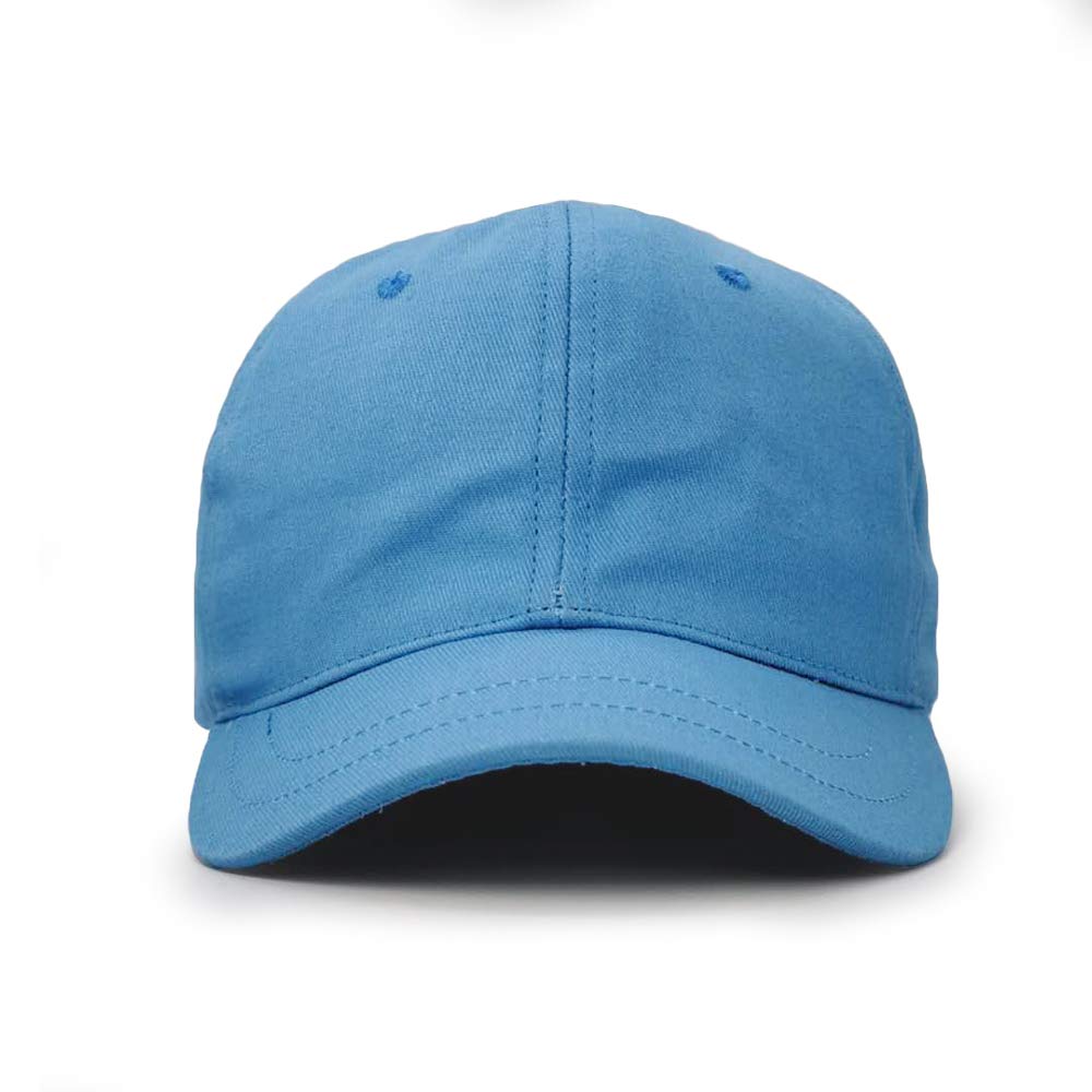 Croogo Short Brim Cap for Men Baseball Hat Stylish Trucker Cap Hat (M-RD02-Sky Blue)