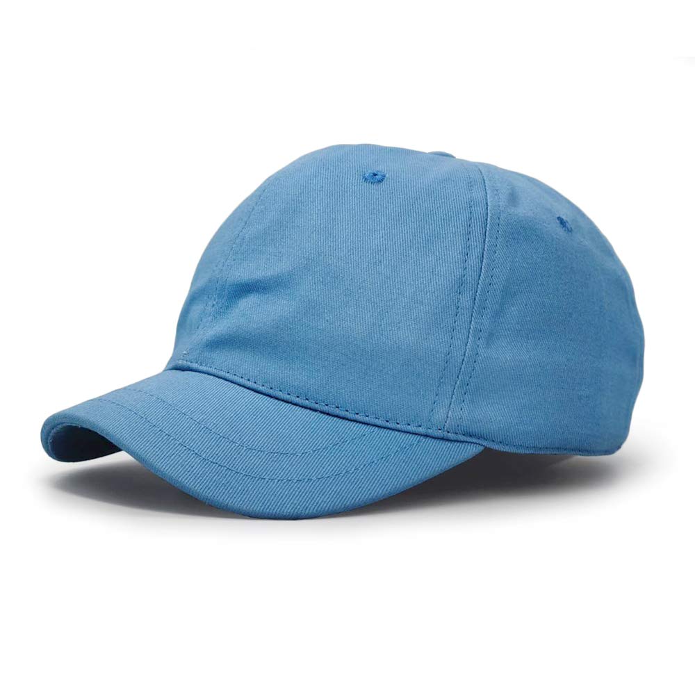 Croogo Short Brim Cap for Men Baseball Hat Stylish Trucker Cap Hat (M-RD02-Sky Blue)