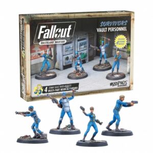 modiphius fallout - wasteland warfare - survivors vault dwellers brown