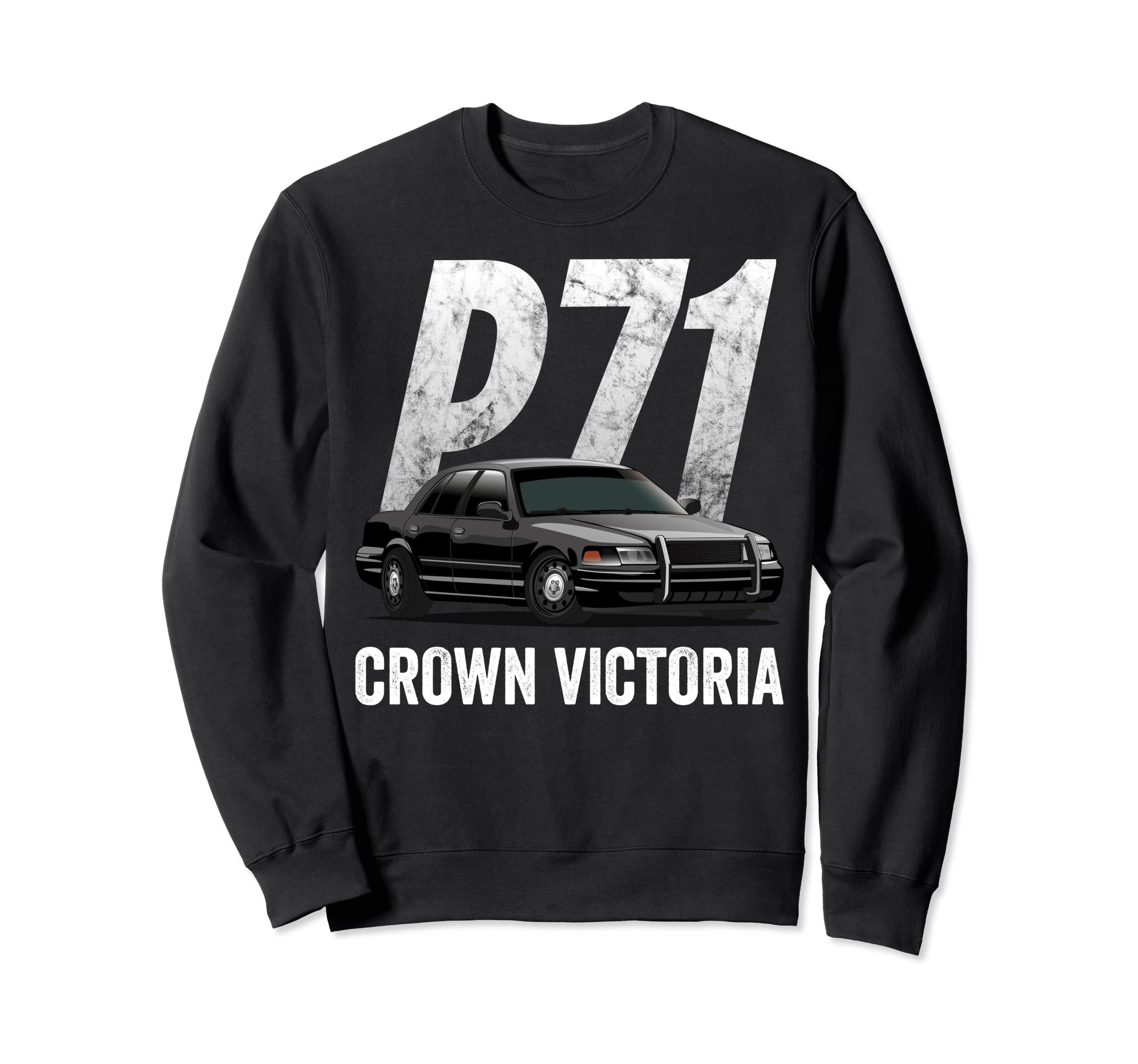 Police Car Crown Vic Interceptor P71 Shirt Sweatshirt