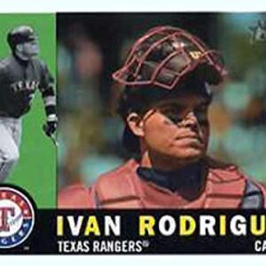 2009 Topps Heritage #701 Ivan Rodriguez Texas Rangers (High Series) MLB Baseball Card (SP - Short Print) NM-MT