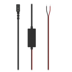 garmin motorcycle power cable for zumo, black, 010-12953-03