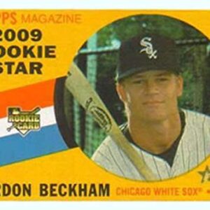 2009 Topps Heritage #699 Gordon Beckham Chicago White Sox (High Series) MLB Baseball Card (RC - Rookie Card) (SP - Short Print) NM-MT