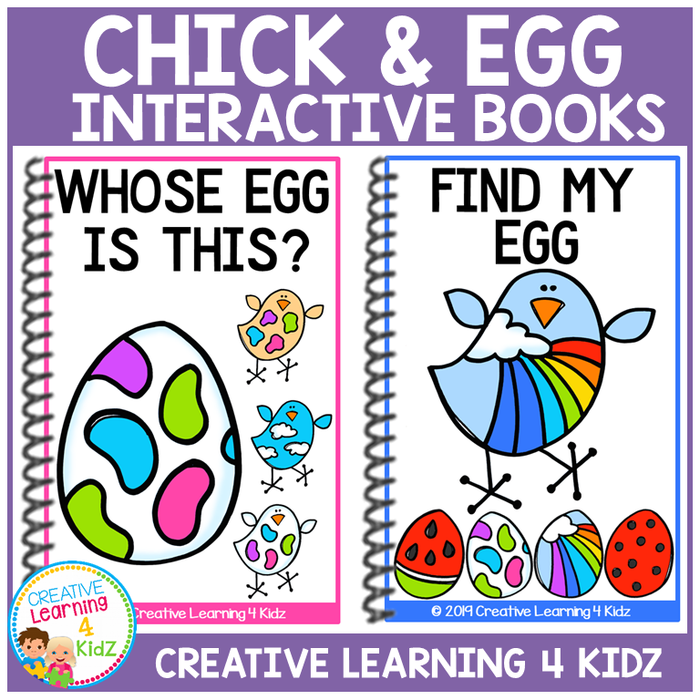 Chick and Egg Interactive Books