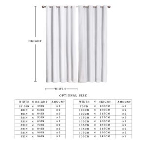 BABE MAPS Customized Window Curtains Panel 84 inch Length 2 Panels Modern Window Treatment Drapes for Bedroom Living Room - Vertical Stripes Black White Red Grey