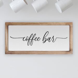 coffee bar sign decor 8x17 inch, coffee sign, coffee decor for coffee bar accessories, coffee table decor, coffee wall sign, coffee bar sign white, coffee bar decor farmhouse sign bar decor