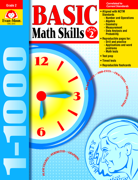 Basic Math Skills, Grade 2 - Teacher Reproducibles, E-book