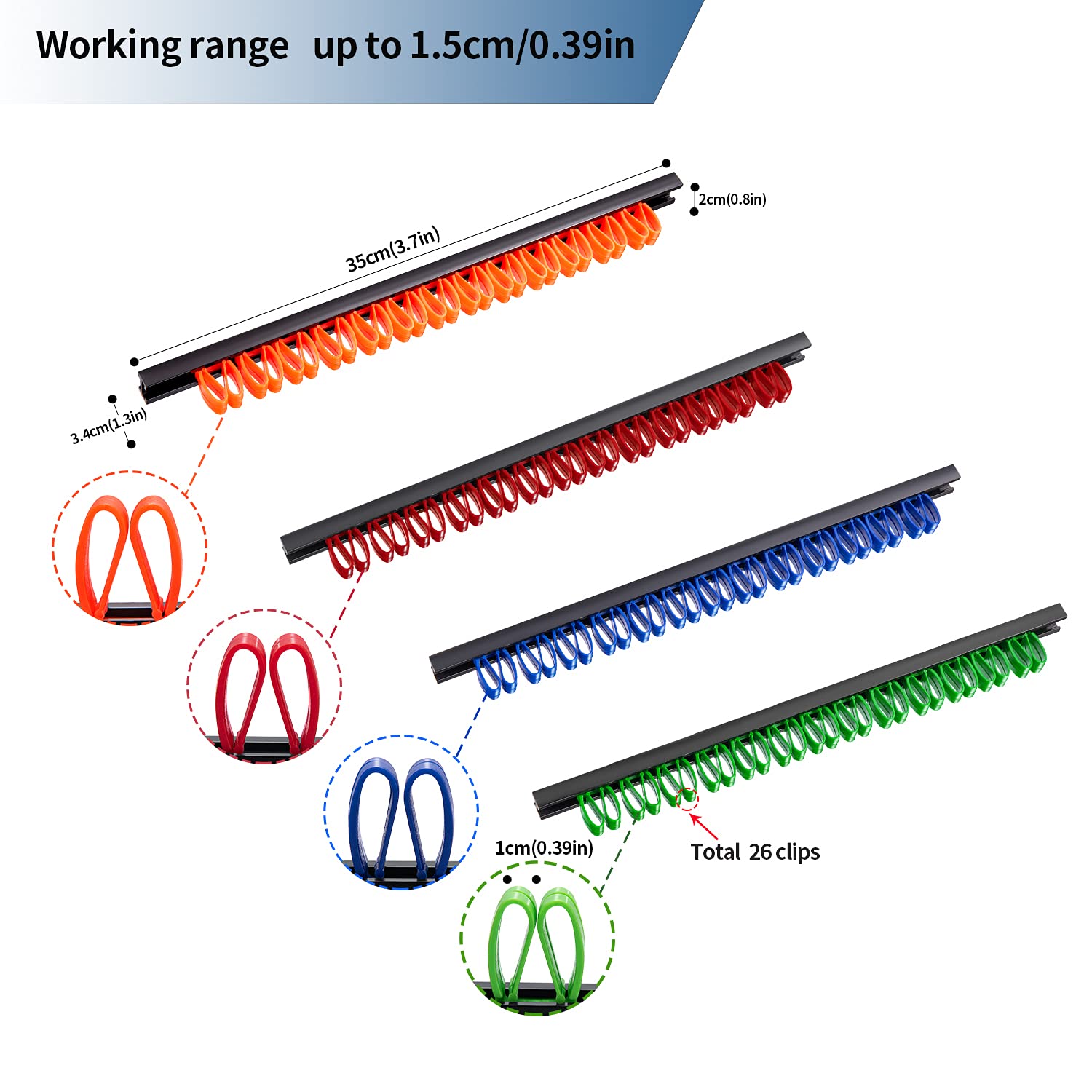 3-H Screwdriver Organizer,Tool Holder,Tool Organizer Wall Mount for Wrench Plier Screwdriver Organization