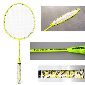 Lixada 1 Pair Badminton Rackets with Balls 2 Player Badminton Set for Indoor Outdoor Sport Game