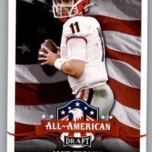 2020 Leaf Draft Football #73 Jake Fromm Pre-Rookie Trading Card Georgia Bulldogs