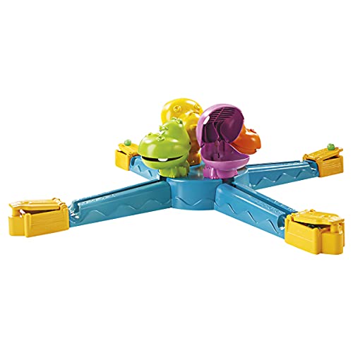 Hungry Hungry Hippos Launchers Game for Kids Ages 4 and Up, Electronic Pre-School Game for 2-4 Players