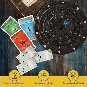 Thames & Kosmos EXIT: The Cemetery of The Knight| Escape Room Game in a Box| EXIT: The Game – A Kosmos Game | Family – Friendly, Card-Based at-Home Escape Room Experience for 1 to 4 Players, Ages 12+