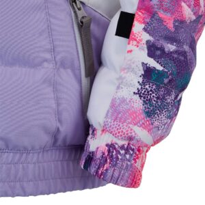 Spyder Atlas Synthetic Down Ski Jacket Little Girls Purple 6