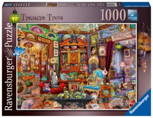 ravensburger aimee stewart treasure trove 1000 piece jigsaw puzzles for adults and kids age 12 and up