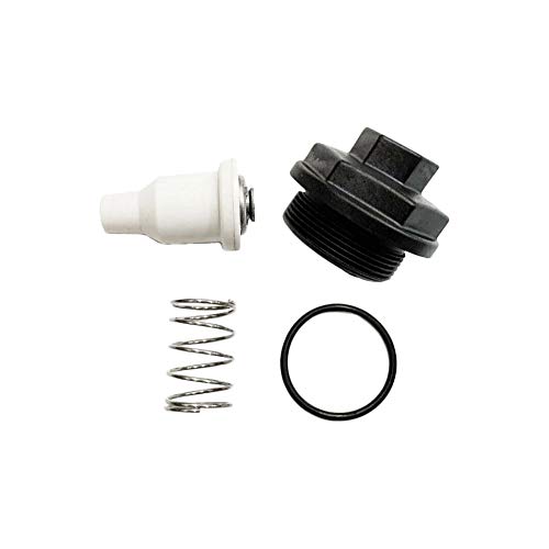 A.A Thermostat and Cover Kit Assembly for Johnson Evinrude V4 & V6 90, 115, 150, 175 HP 0435597, 435597