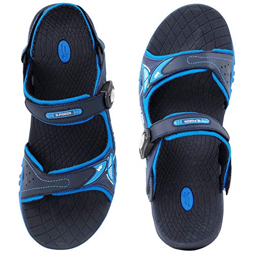 Gold Pigeon Shoes Ortho Outdoor Water Sandals for Men & Women: 8661 Blue Navy, EU44 (Women Size 13 / Men Size 11-11.5)