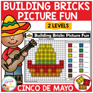 building bricks picture fun: cinco de mayo