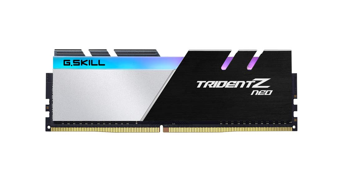 G.SKILL Trident Z Neo Series (Intel XMP) DDR4 RAM 64GB (2x32GB) 3200MT/s CL16-18-18-38 1.35V Desktop Computer Memory UDIMM (F4-3200C16D-64GTZN)