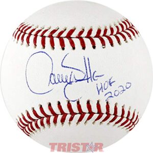 larry walker signed autographed official ml baseball inscribed hof 2020 tristar coa