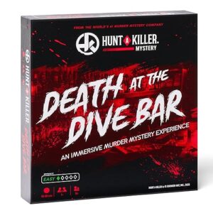 hunt a killer immersive murder mystery game - take on unsolved case as detective, for date night or with friends, age 14+