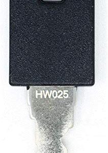 Haworth HW025 Replacement Keys: 2 Keys