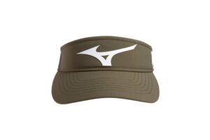 mizuno ar visor, capulet olive-white, osfm