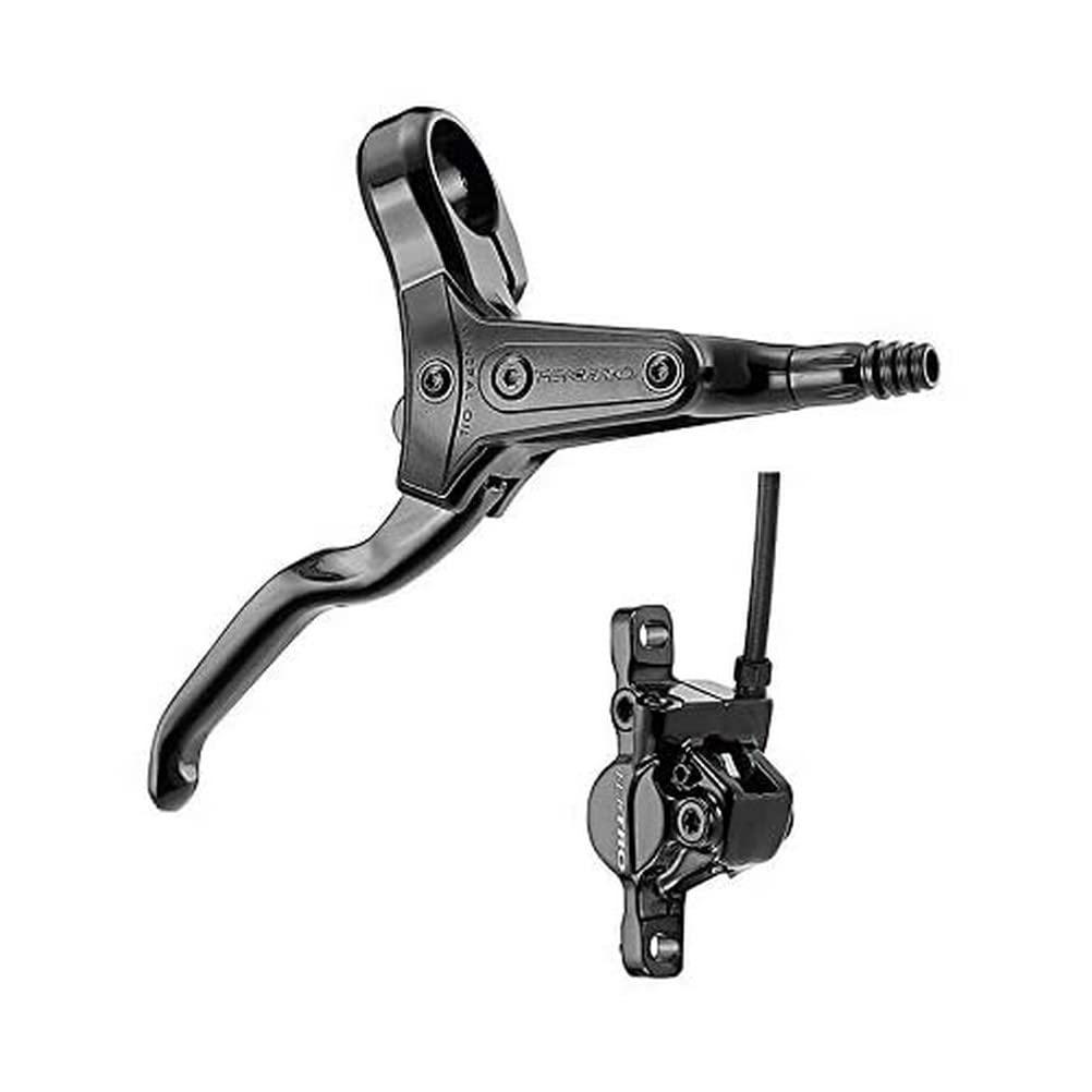 Tektro HD-M285 Disc Brake and Lever - Front Hydraulic Post Mount Black