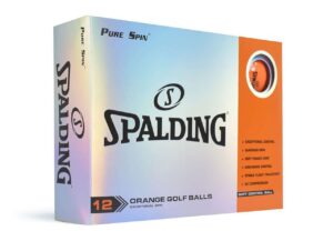 spalding pure spin 12 ball pack - orange