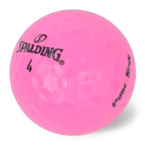 Spalding Pure Spin 12 Ball Pack - Pink