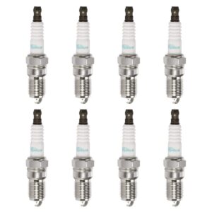 Vplus 8PCS Platinum Spark Plug, Replaces# 3186, TR5GP Compatible with Chevy Silverado 1500 2500 HD, Tahoe, Sierra 1500, Suburban 1500, Express 2500 3500, Escape, Yukon,Corvette 5.3L 6.0L V6 V8