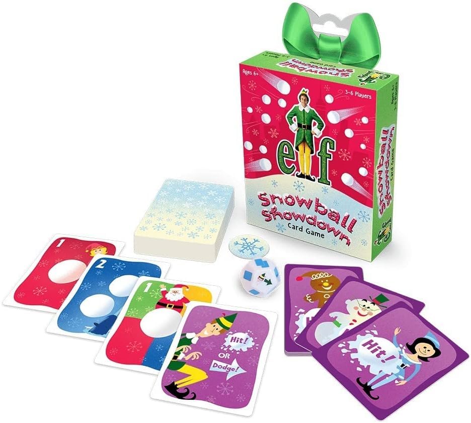 Funko Elf - Snowball Showdown Card Game, Multicolour