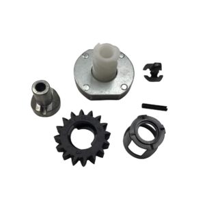 ENGINERUN 696540 Starter Drive Gear Assembly Compatible with Briggs and Stratton 495878 490421 396865 Toro MTD Murray Lawn Mower Tractor Replacement Parts Ref 33-005