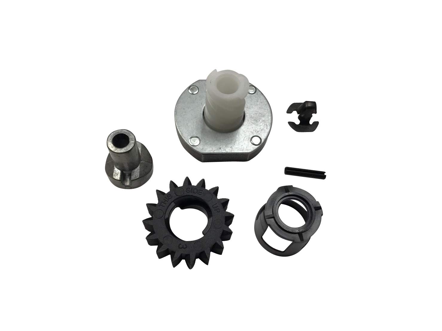 ENGINERUN 696540 Starter Drive Gear Assembly Compatible with Briggs and Stratton 495878 490421 396865 Toro MTD Murray Lawn Mower Tractor Replacement Parts Ref 33-005