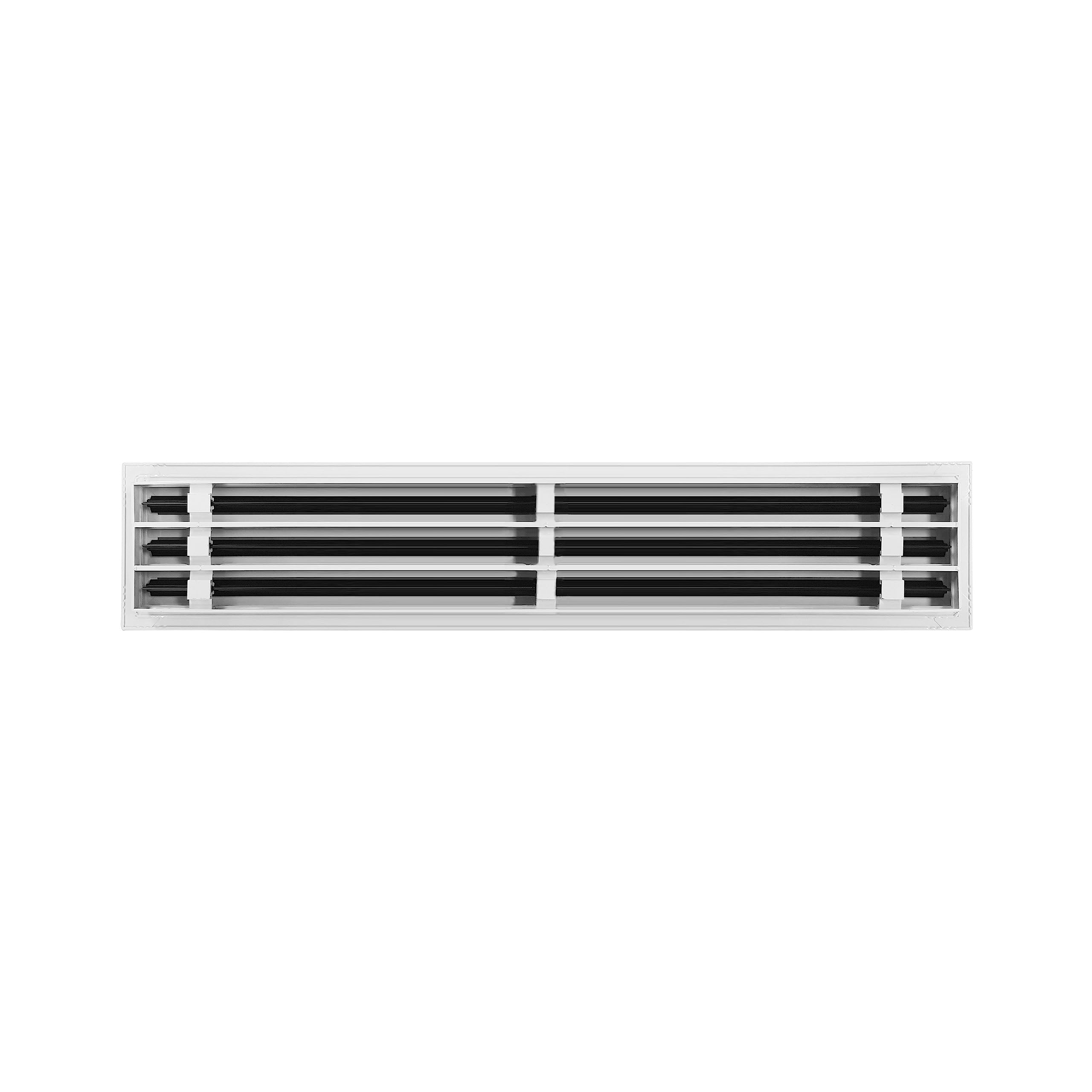 BUILDMART - 30x6 Modern AC Vent Cover - Decorative White Air Vent - Standard Linear Slot Diffuser - Register Grille for Ceiling, Walls & Floors - Texas Buildmart