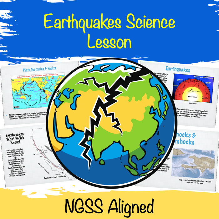 Earthquakes STEM Middle School Science Lesson Plan