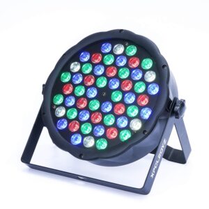 LED Stage Lights XPCLEOYZ 54x3W LED Par Light RGBW 162Watt DMX 512 Stage Lighting for Home Party Wedding DJ Show Club Concert Dance Floor Lighting - 4 Pack … (8PCS)