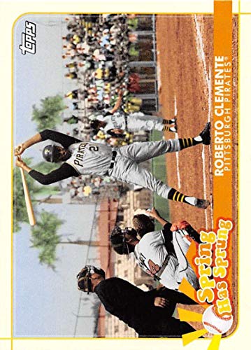 2020 Topps Opening Day Spring has Sprung #SHS-2 Roberto Clemente Pittsburgh Pirates MLB Baseball Trading Card