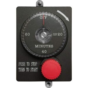 firegear estop1-0h e-stop mechanical gas timer with 1 hour countdown