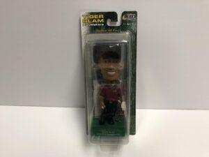 tiger woods tiger slam 2000 pga championship golf champion bobble bobblehead with great bobbing action and collectible trading card