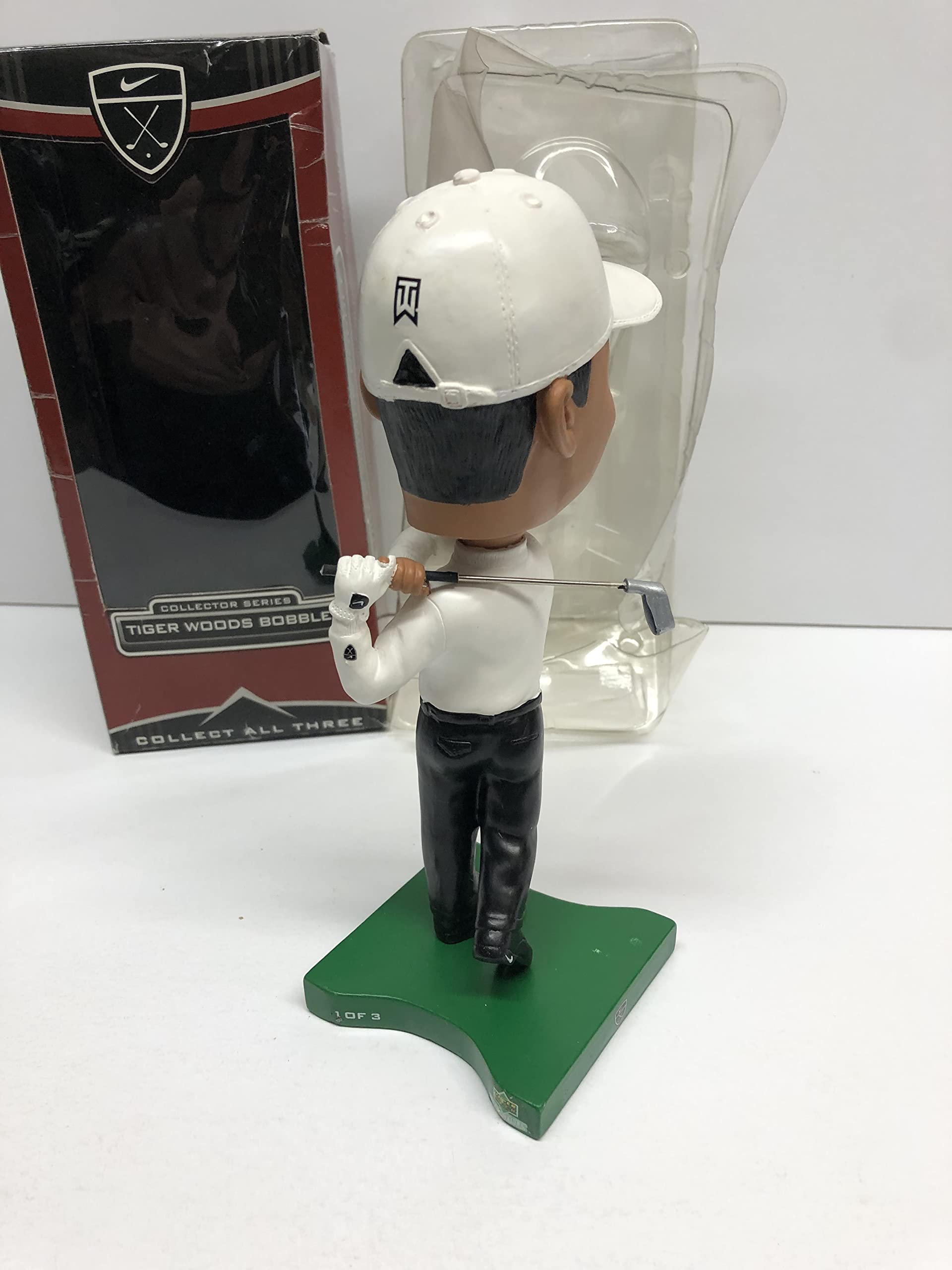 Tiger Woods NIKE Collector Series Limited Edition Premium Bobblehead Bobble swinging golf club