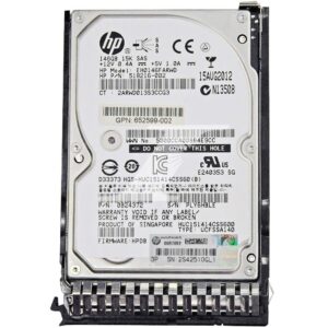 HPE HP 653950-001 146GB 15K 6Gbps 2.5" SAS Internal Hard Drive