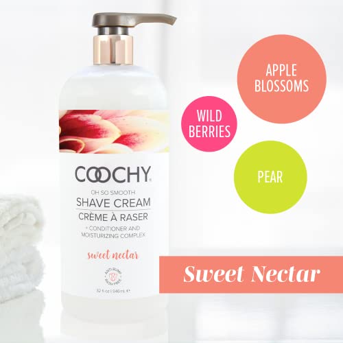 Classic Brands LLC 74690: Coochy Shave Cream Sweet Nectar 32oz