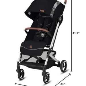 gb QBit+ All-City Stroller, Velvet Black