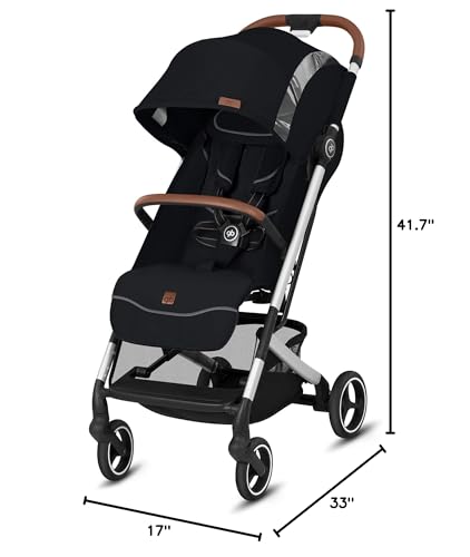 gb QBit+ All-City Stroller, Velvet Black