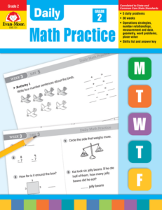 daily math practice, grade 2 - teacher's edition, e-book