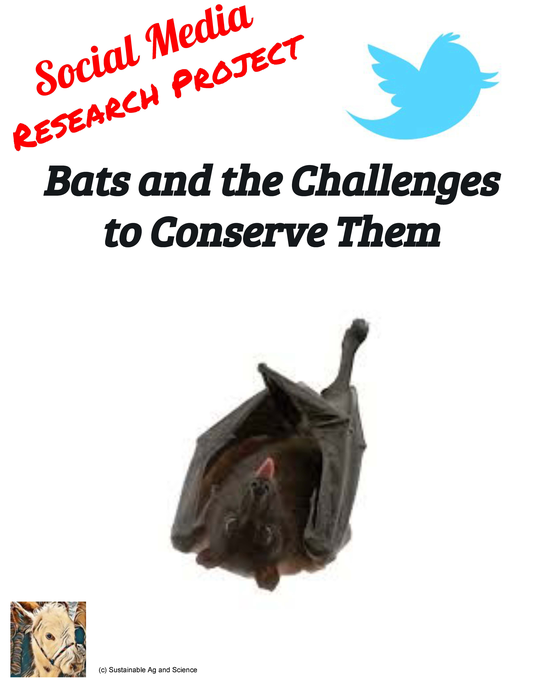 Bats and the Challenges to Conserve Them - Social Media Science Lesson Plan Project