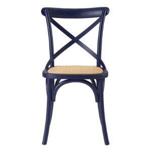 Modway Gear Side, Dining Chair, Midnight Blue