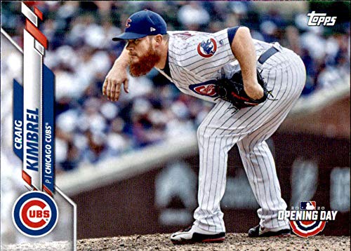 2020 Topps Opening Day #75 Craig Kimbrel Chicago Cubs Baseball Card